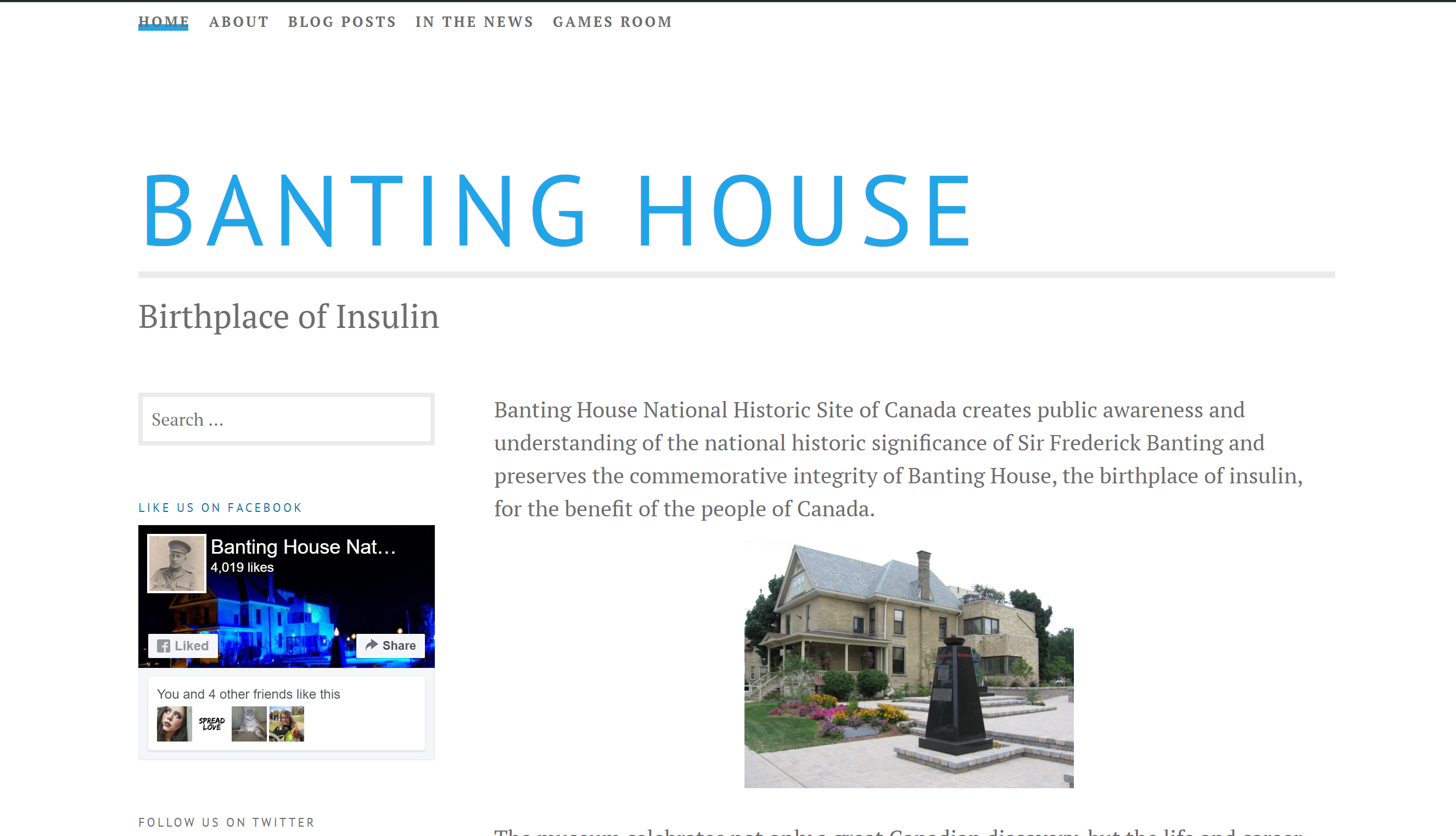 Banting House National Historic Site